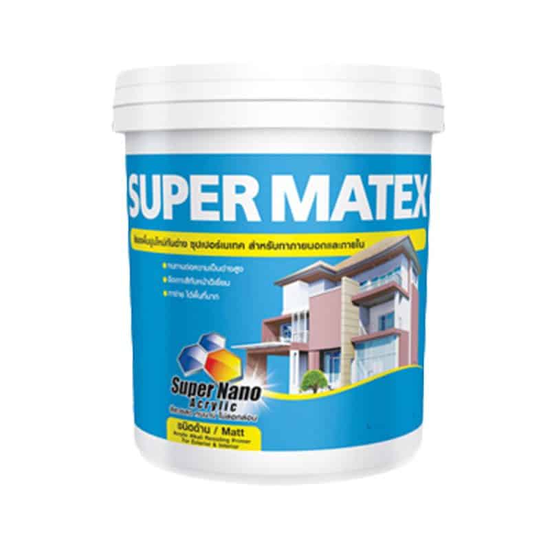 TOA สีรองพื้นปูนใหม่ ซุปเปอร์เมเทค #0000 - FullHouse Store