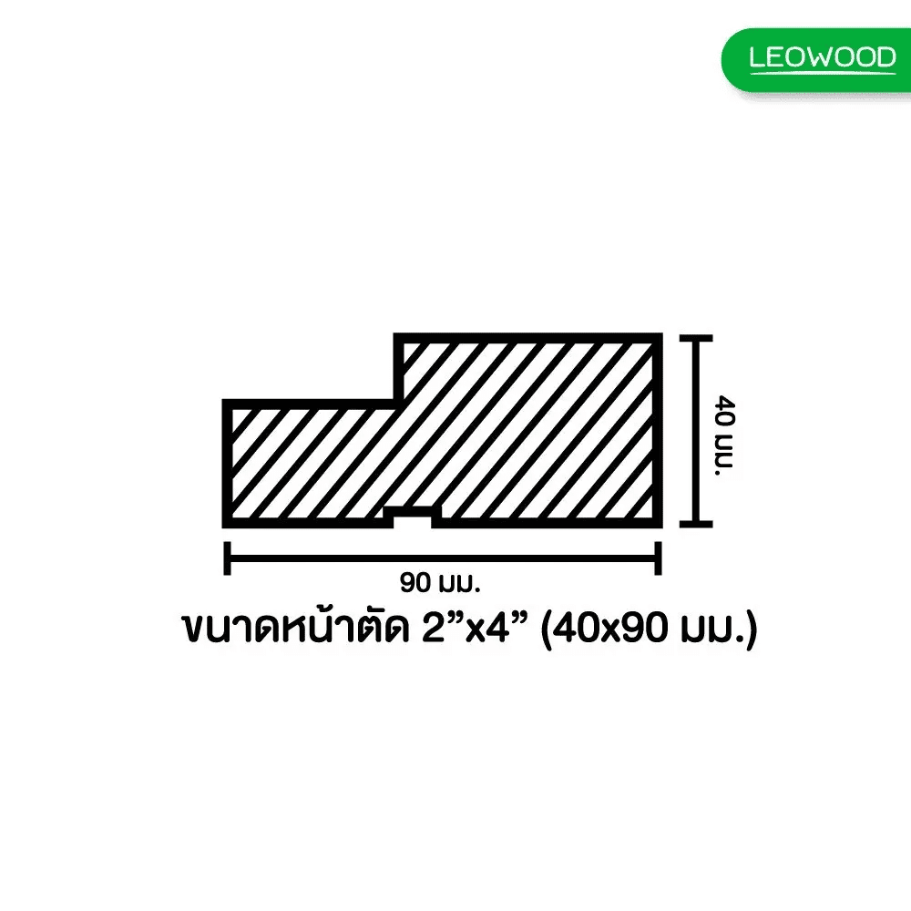 LEO วงกบประตู DURA FRAME D1Z1118U ก.80xส.200cm. สีไม้จริงย้อมแดง ...
