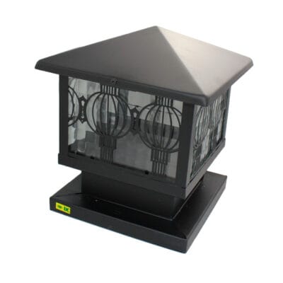 DC โคมไฟหัวเสา รุ่น DCO-9982-S-BK - FullHouse Store